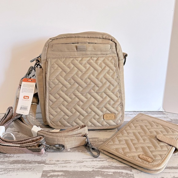 lug | Bags | Nwt Lug Flapper Crossbody Bag Purse Matching Tandem Wallet ...